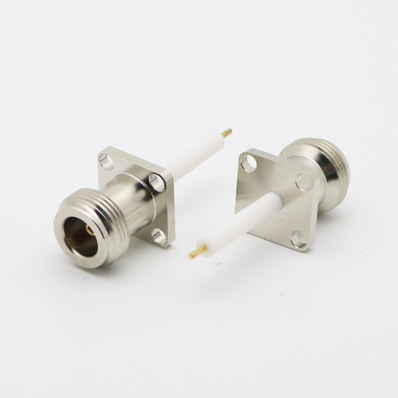 N-Type Panel Mount Plug 4-Hole Flange 50 Ohm XMRN27 - Buy N Product on ...